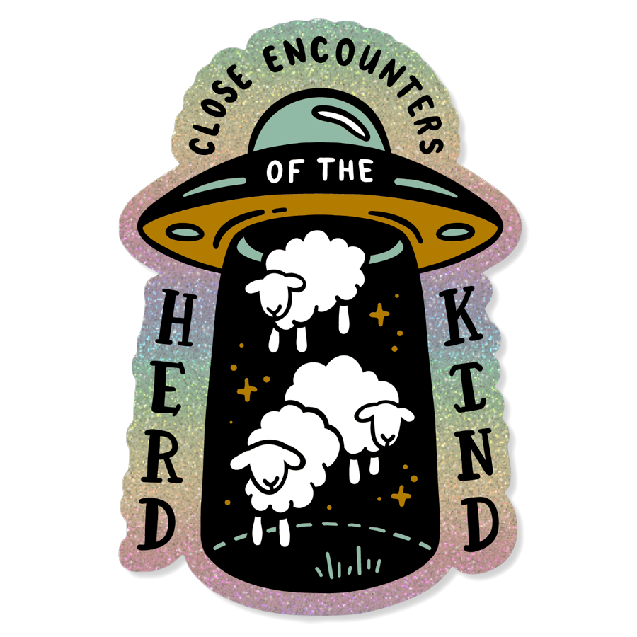 Close Encounters Sticker – Strikke Yarn & Supply