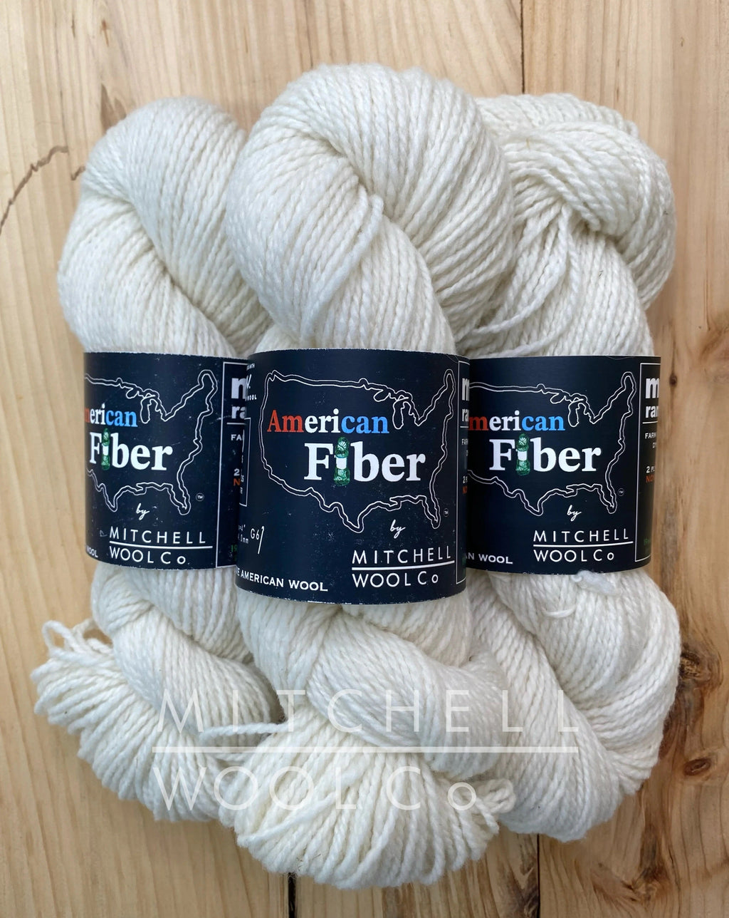 Mitchell Wool Co - American Fiber Fingering – Strikke Yarn & Supply